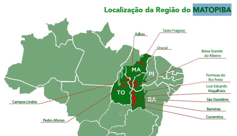 Agropecuária cresce 258% no Matopiba desde 1985 e ocupa área maior que ...